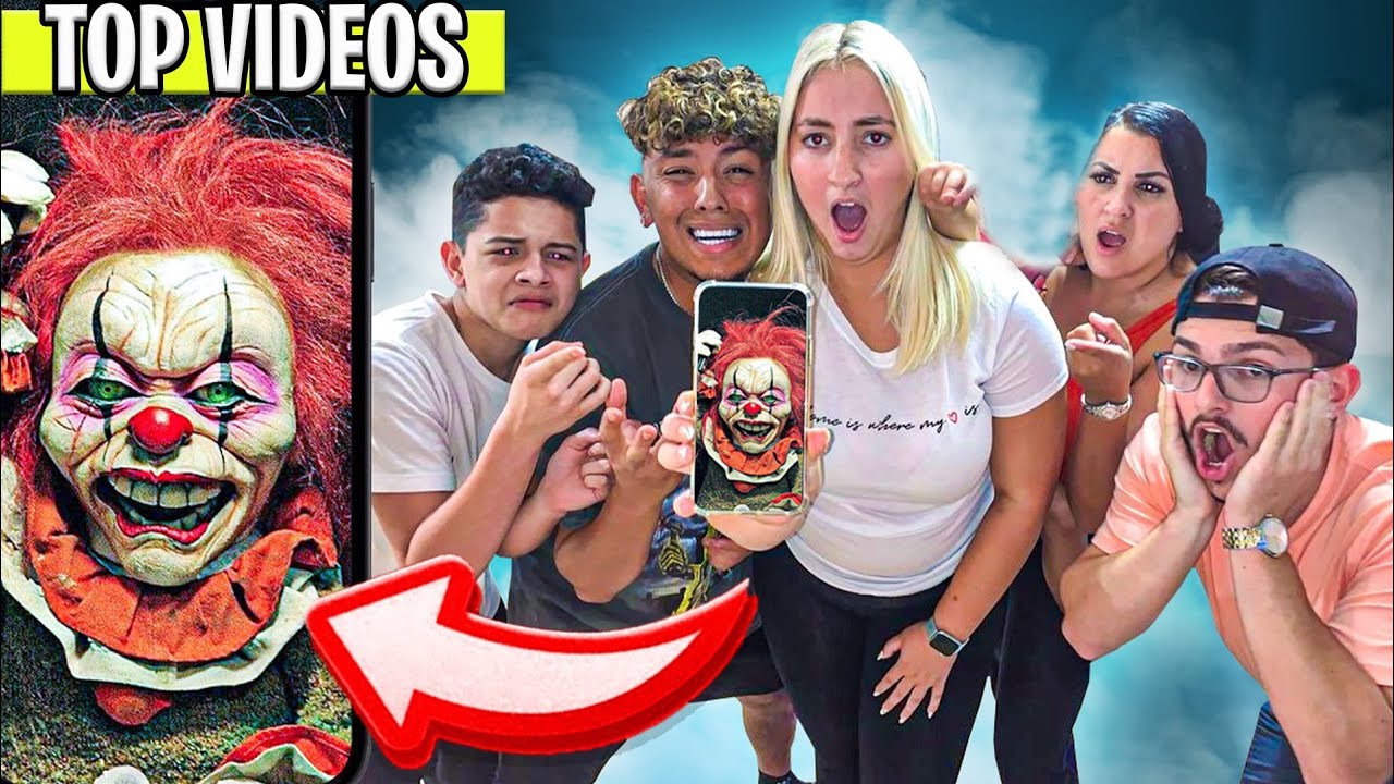 Facetiming Killer Clown!!!*OMG* He Came To The House!! - YouTube