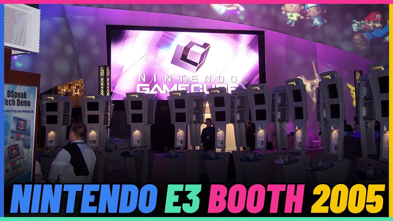 Nintendo Booth E3 2005. - YouTube