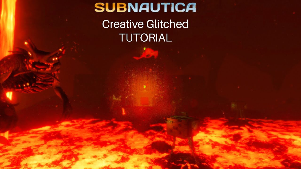 Subnautica: Creative Glitched Tutorial - YouTube