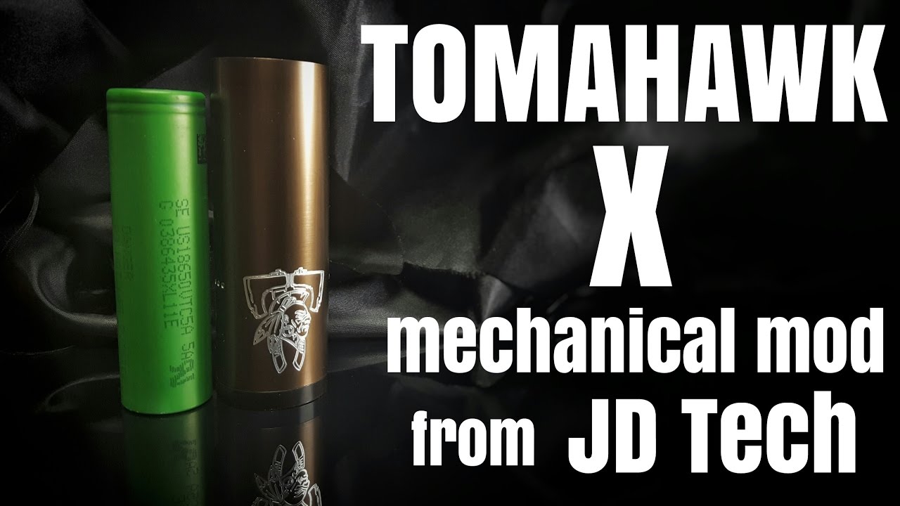TOMAHAWK X Mech mod from JD Tech - Smallest mech to date! - YouTube