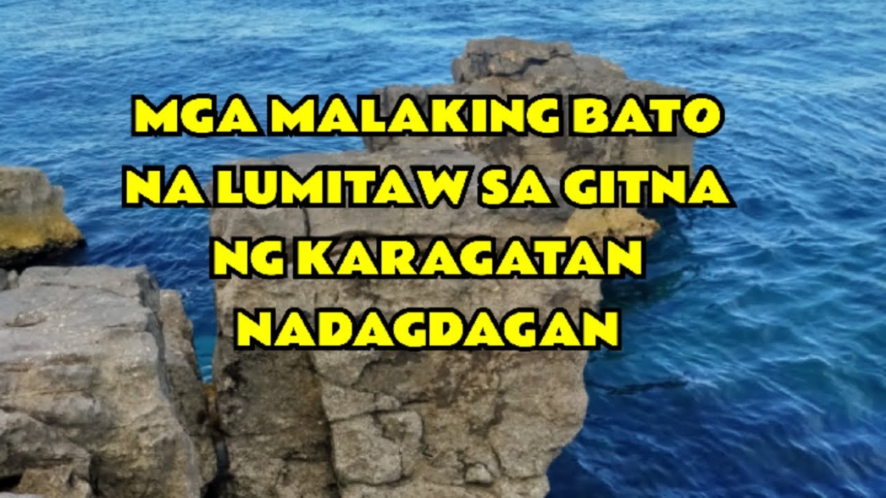 MGA BAGONG LITAW NA BATO SA DAGAT l SHARK ISLAND - YouTube