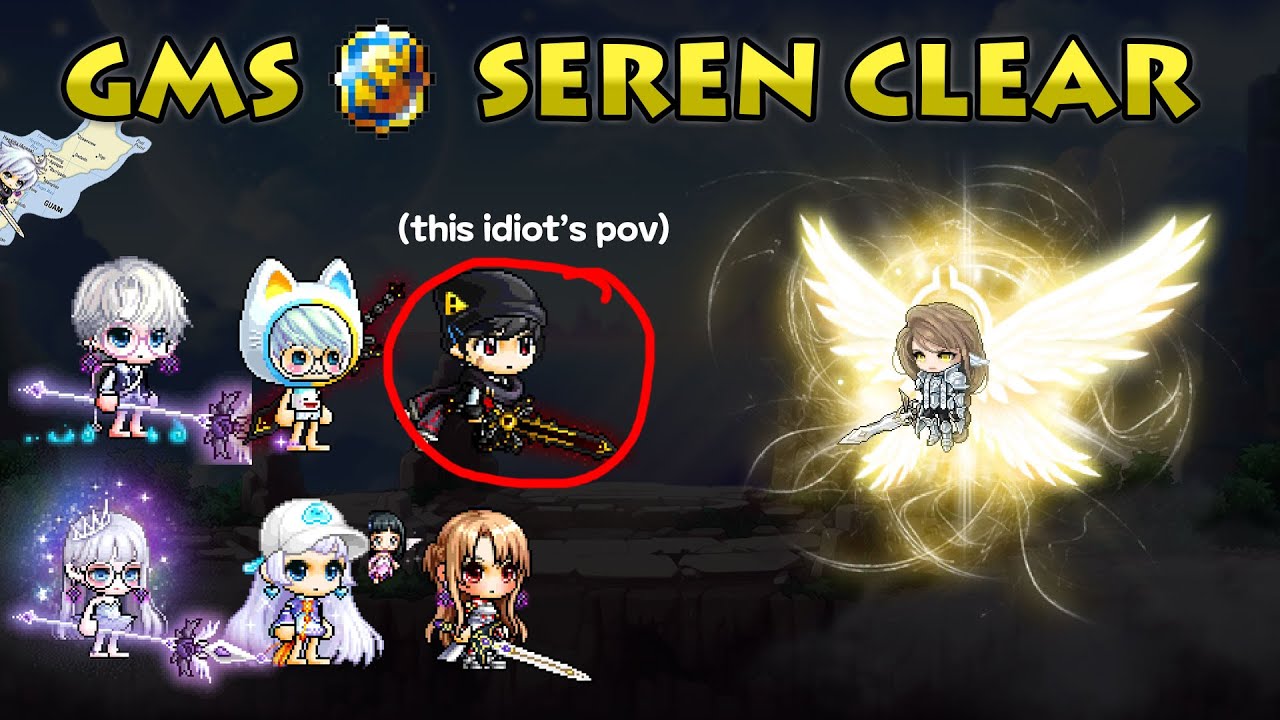 MapleStory [GMS Scania] - Chosen Seren Clear (Hero POV) - YouTube