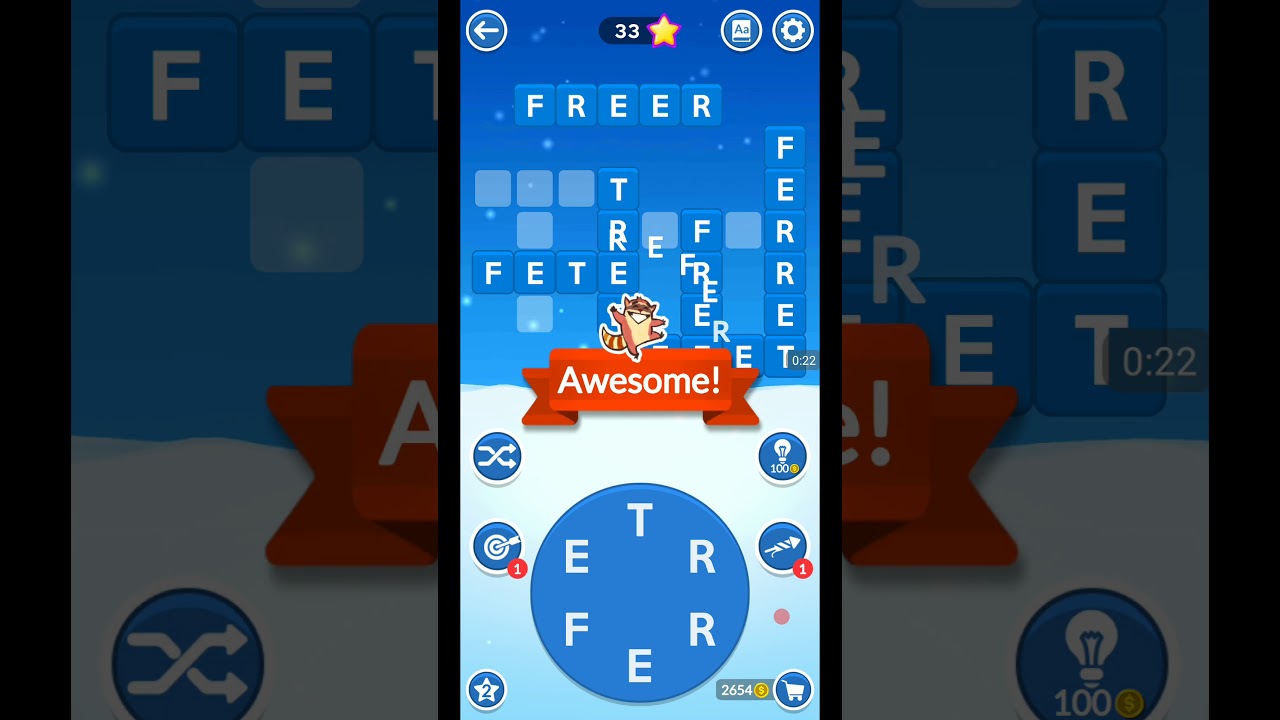 WORD TOONS LEVEL 722 ANSWERS - YouTube