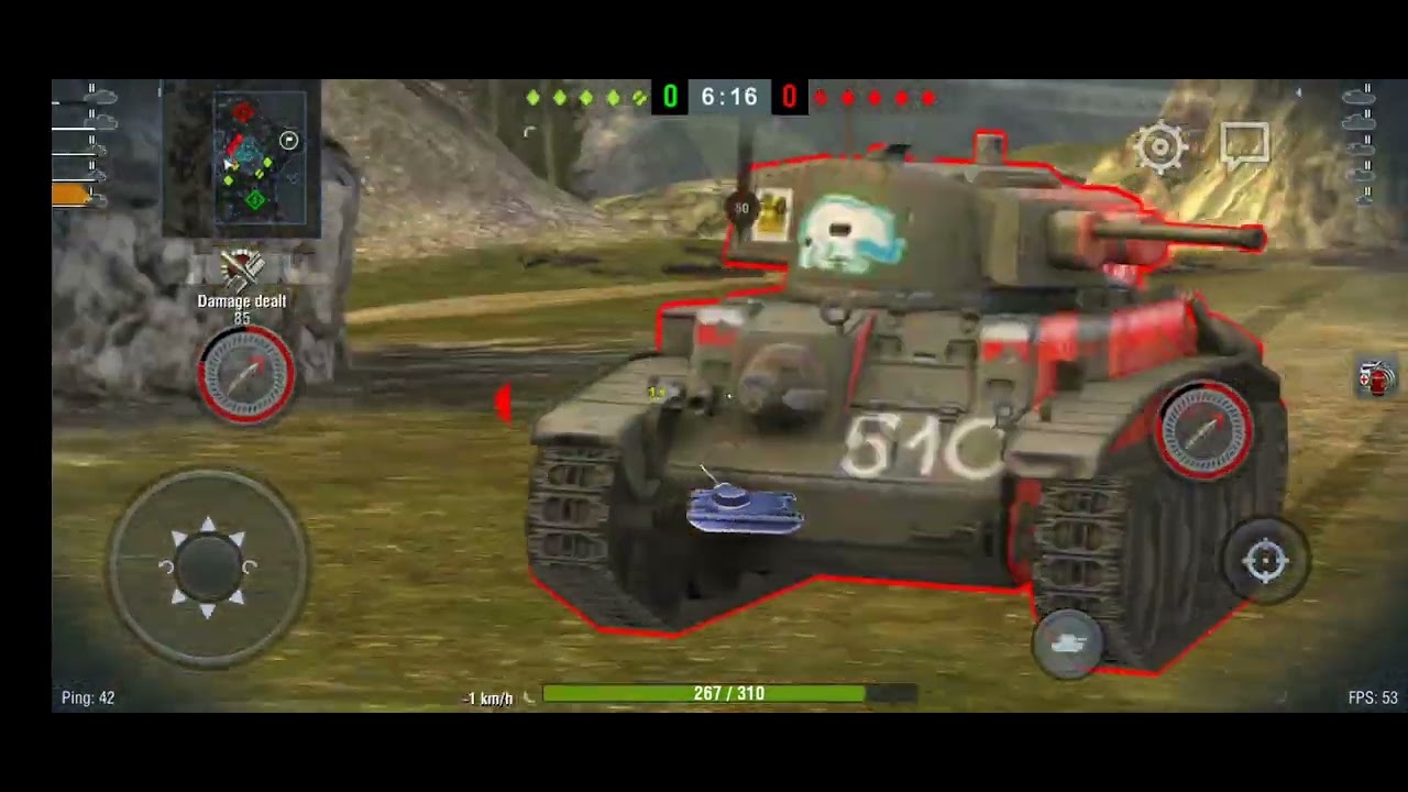 World of tanks blitz gameplay - YouTube