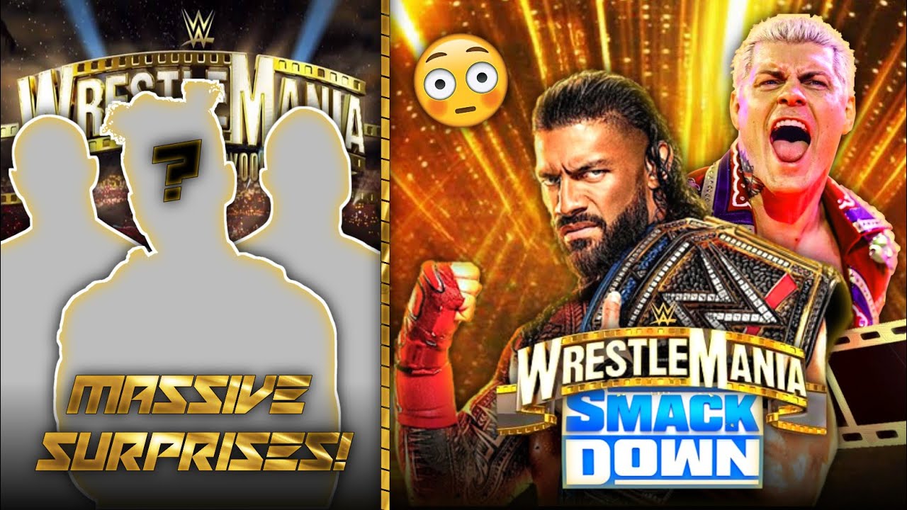 Massive Surprises At WrestleMania🤩 || Roman & Cody Face-off On ...
