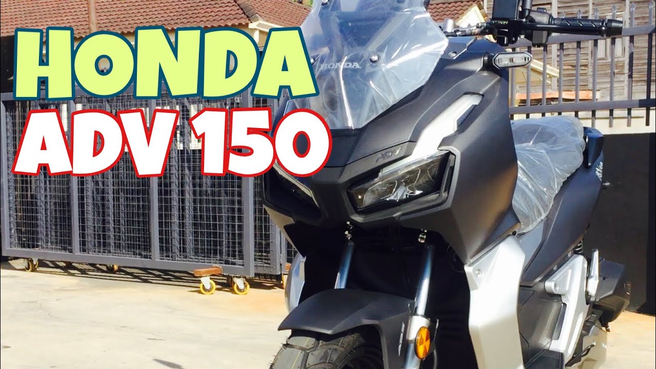 Honda ADV 150 Grey 2021 - YouTube