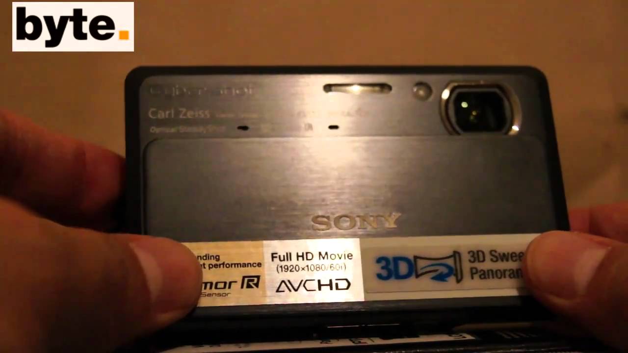 Cámara Sony Cybershot TX9 - YouTube