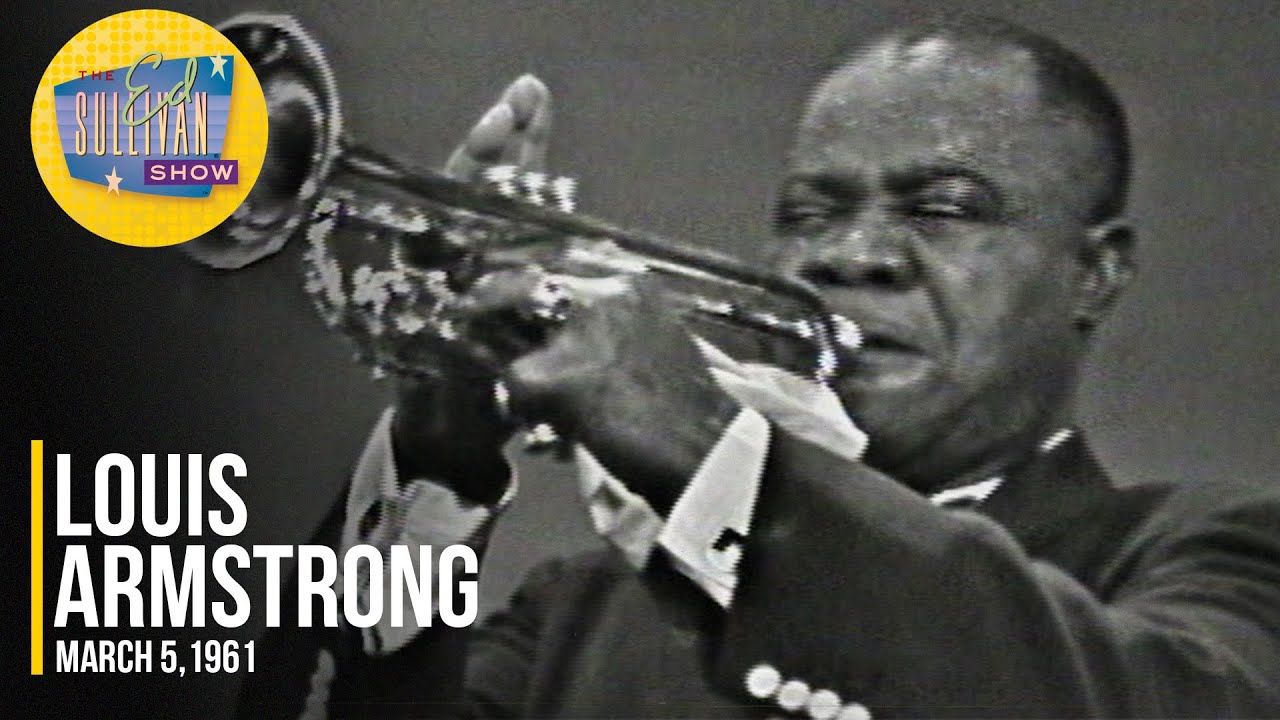 Louis Armstrong "Back Home In Indiana" on The Ed Sullivan Show - YouTube