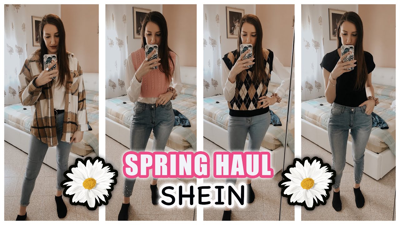 HAUL SHEIN PRIMAVERA 2021 🌸🌼 | *try on* | Giulia Pulcini 🎀 - YouTube