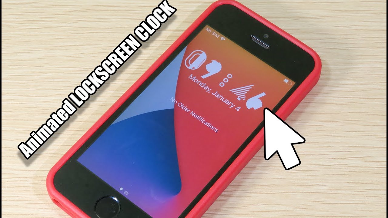 Animated LOCKSCREEN on iPhone - BEST FREE Jailbreak Tweak - YouTube