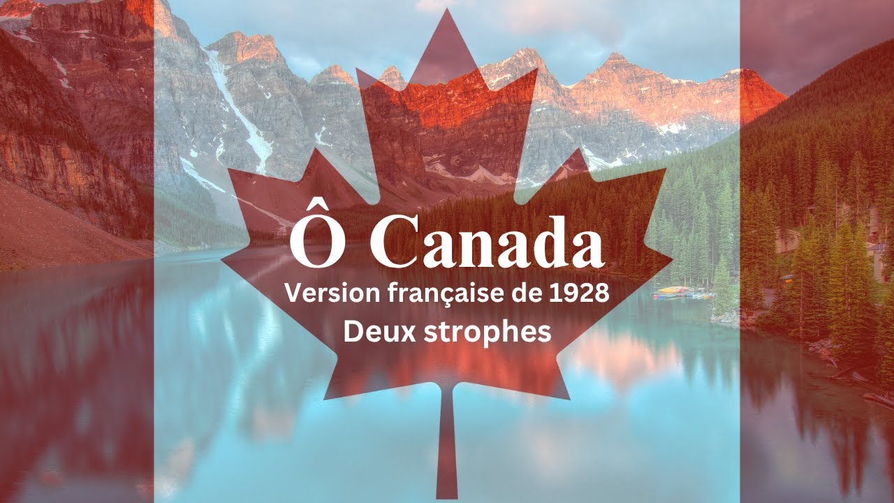 Ô Canada (rare 1918 French 2-stanza version) (edit) (Eng. CC) - YouTube