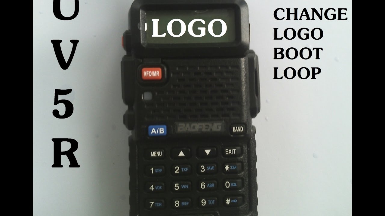 31.Merubah tampilan logo ht Baofeng UV5R - YouTube