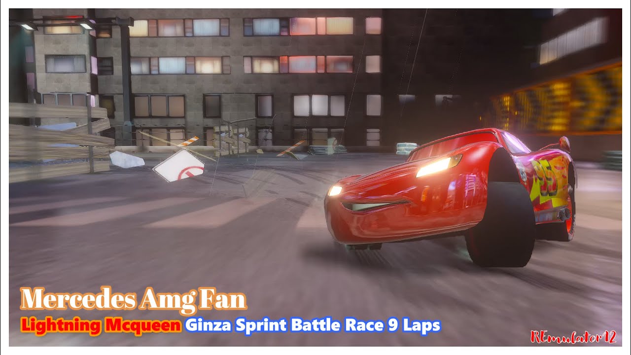 Cars 2 The Video Game | Lightning McQueen - Battle Race | Ginza Sprint ...