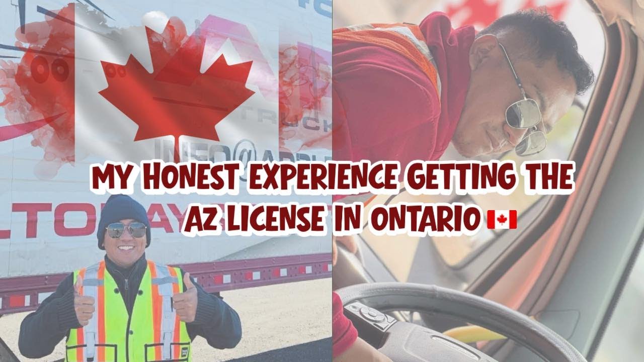 “My Experience Getting an AZ Truck Driver License in Ontario | Filipino ...