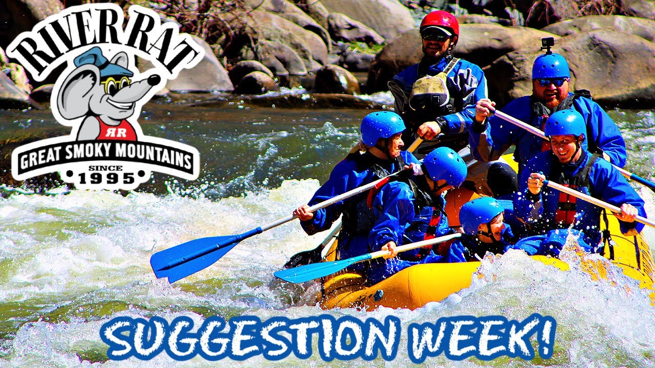 RIVER RAT WHITEWATER RAFTING Hartford Tennessee SUGGESTION WEEK! - YouTube