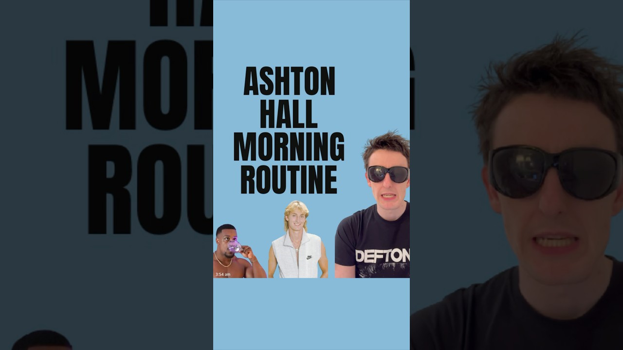 ASHTON HALL MORNING FITNESS ROUTINE - YouTube