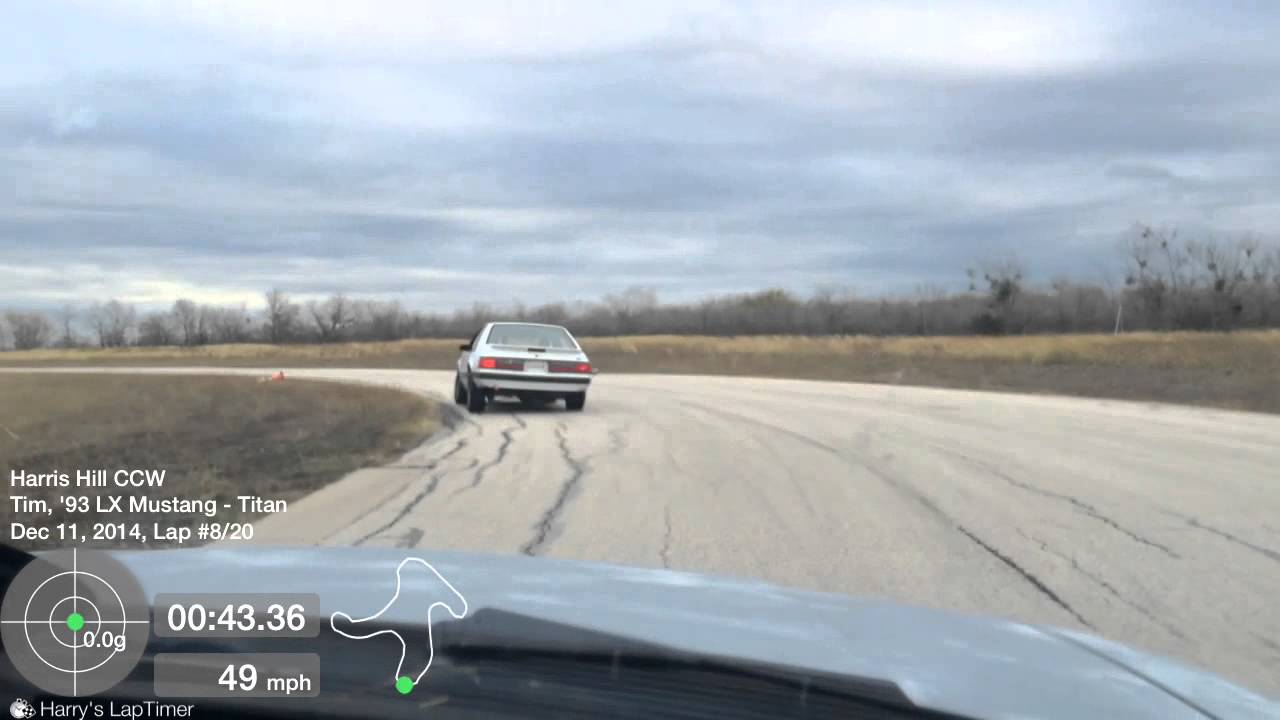 Harris Hill Raceway Mustang 4 Challenge test day - YouTube
