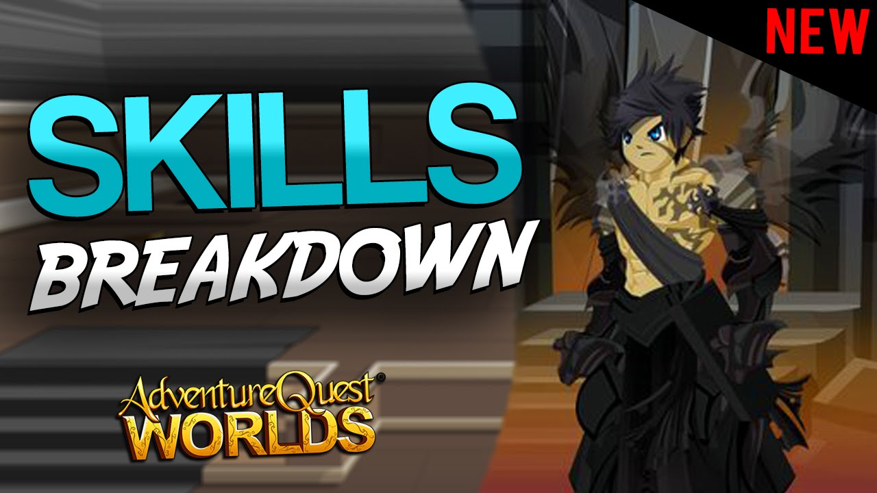 Abyssal Angel Class Skills Breakdown Class Info AQW 2016 - YouTube