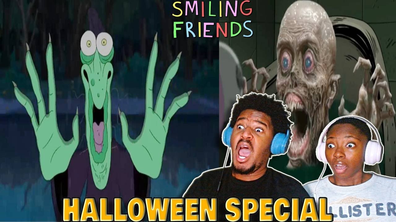 HALLOWEEN SPECIAL! | Smiling Friends Season 3 Episode 4 REACTION - YouTube
