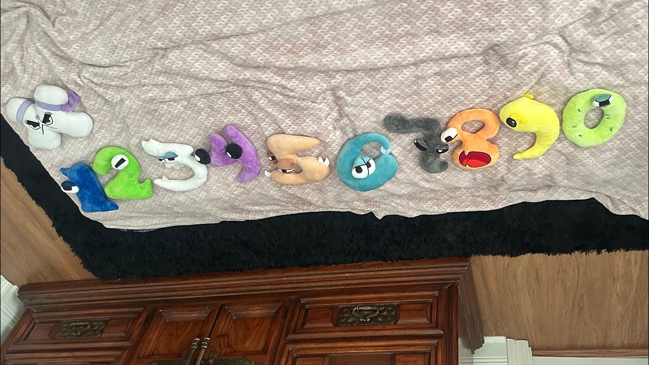 X new number lore plushies 1-0 - YouTube