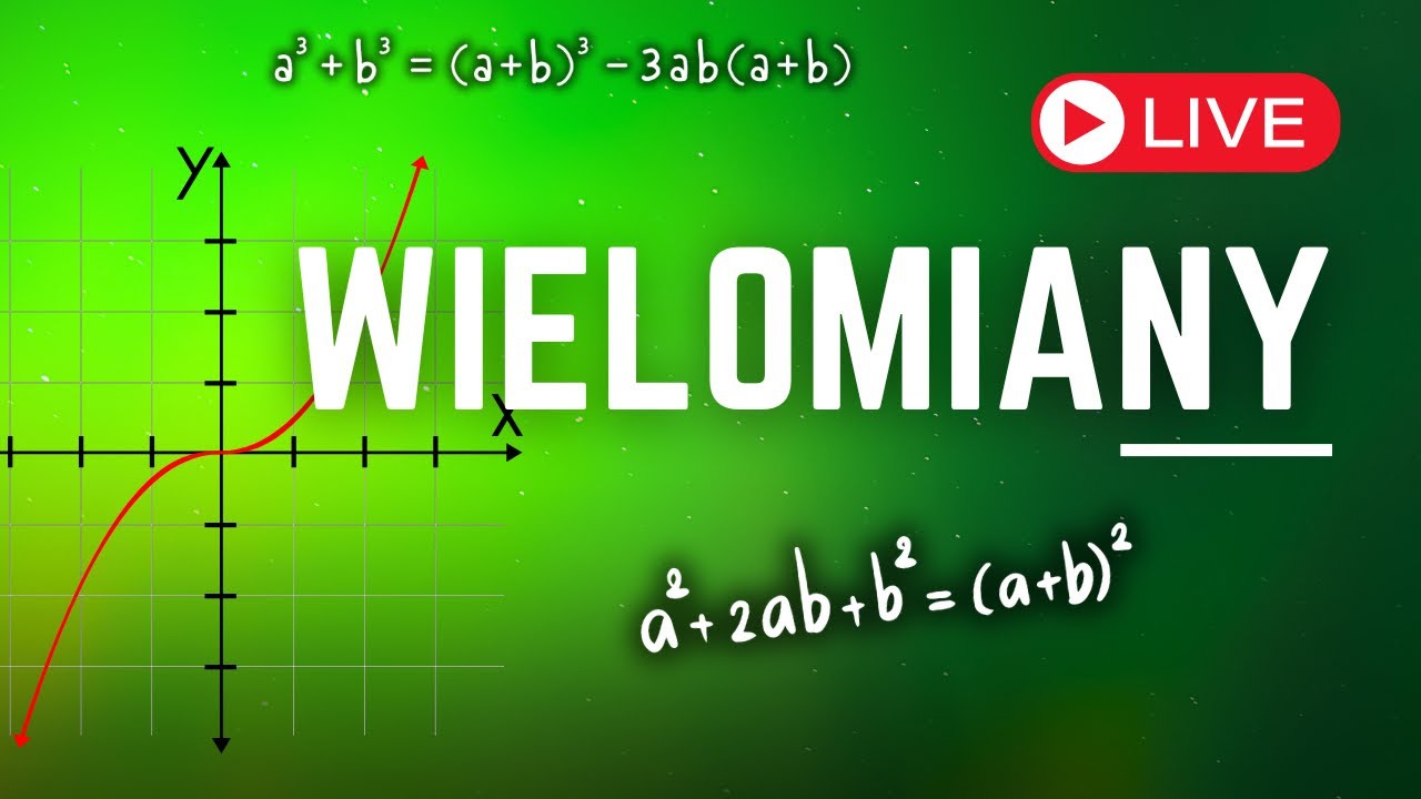 Rozkład wielomianów na czynniki, schemat Hornera | LIVE - YouTube