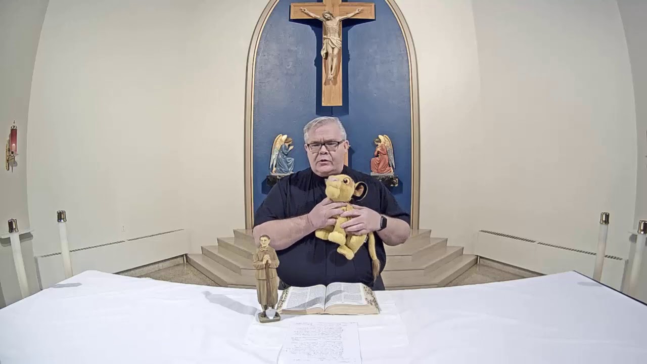 Fr Ron Bible & Saint Study 3 30 20 - YouTube