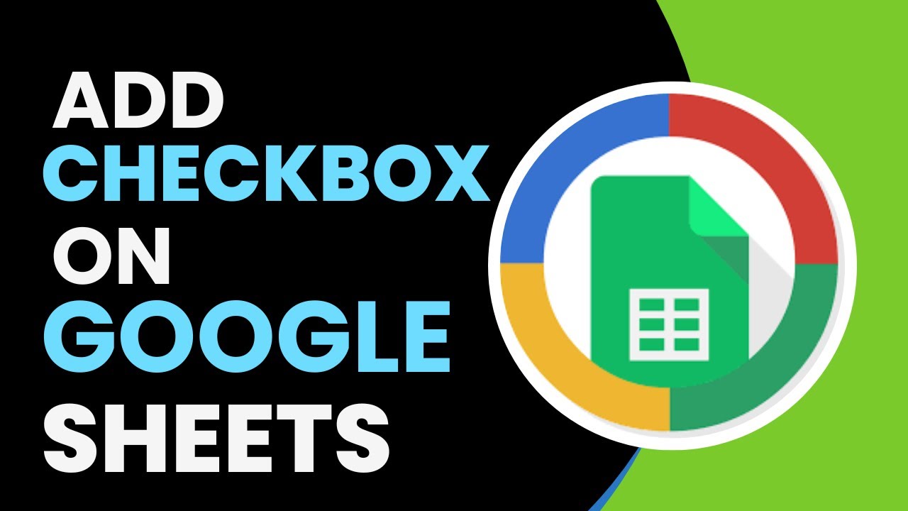 How To Add Checkbox On Google Sheet - Easy Guide - YouTube