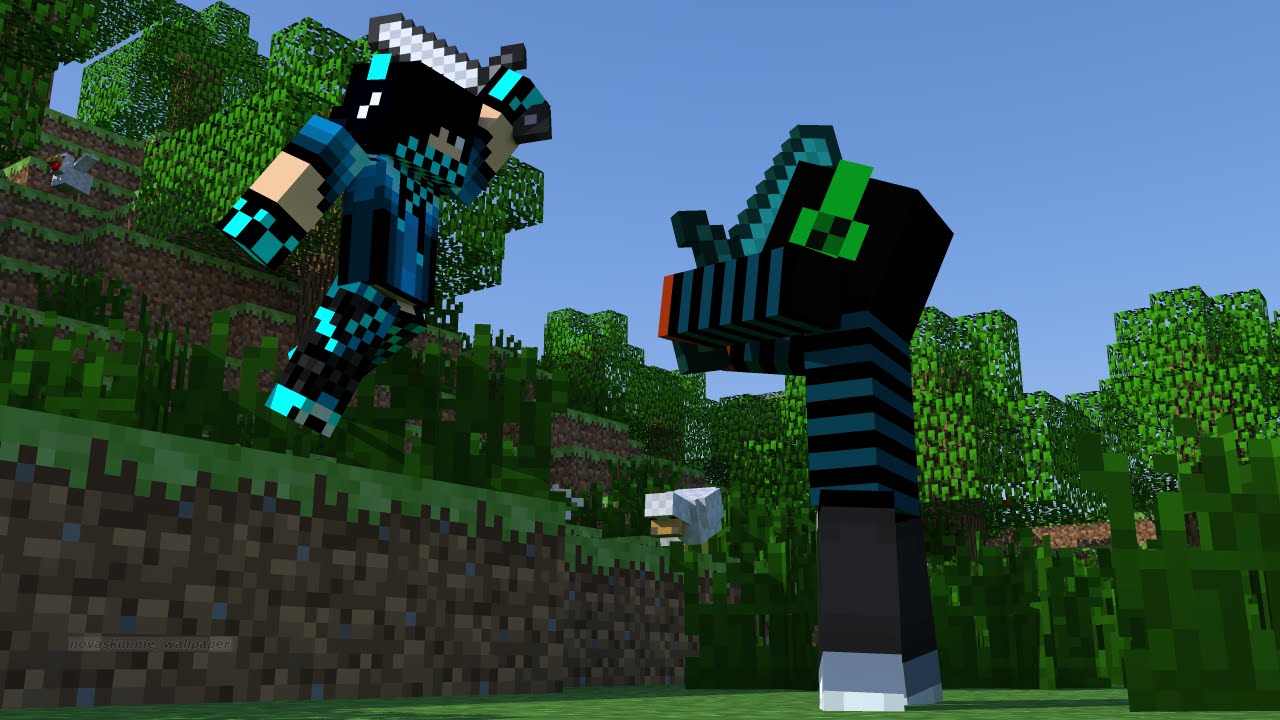 PvP ♫ - A Minecraft Parody of Calvin Harris - Blame - YouTube