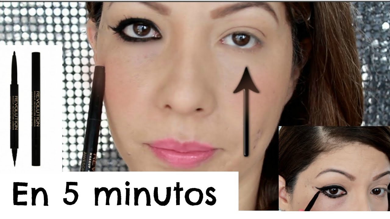 Como Delinear Los Ojos - YouTube