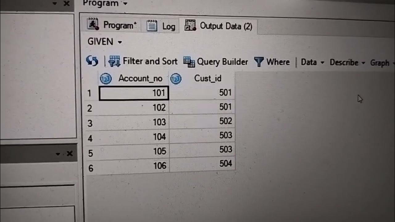 To Find out the duplicate records using First. and Last. using Data Step in SAS. - YouTube