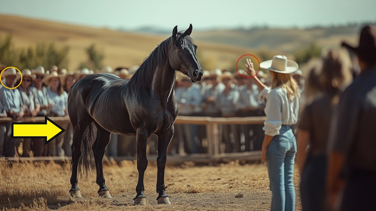 This Mustang Horse Was About to Be Slaughtered After the Auction ...