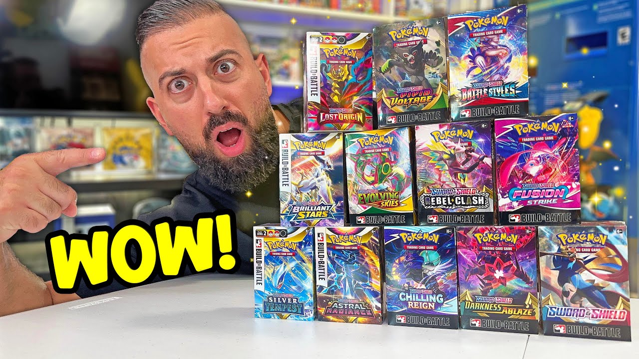 I Opened EVERY Sword & Shield Mini Booster Box Ever Made! - YouTube