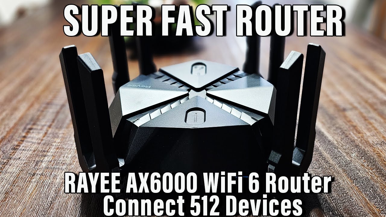 WiFi 6E Routers: Reyee AX6000 WiFi 6 Router - YouTube
