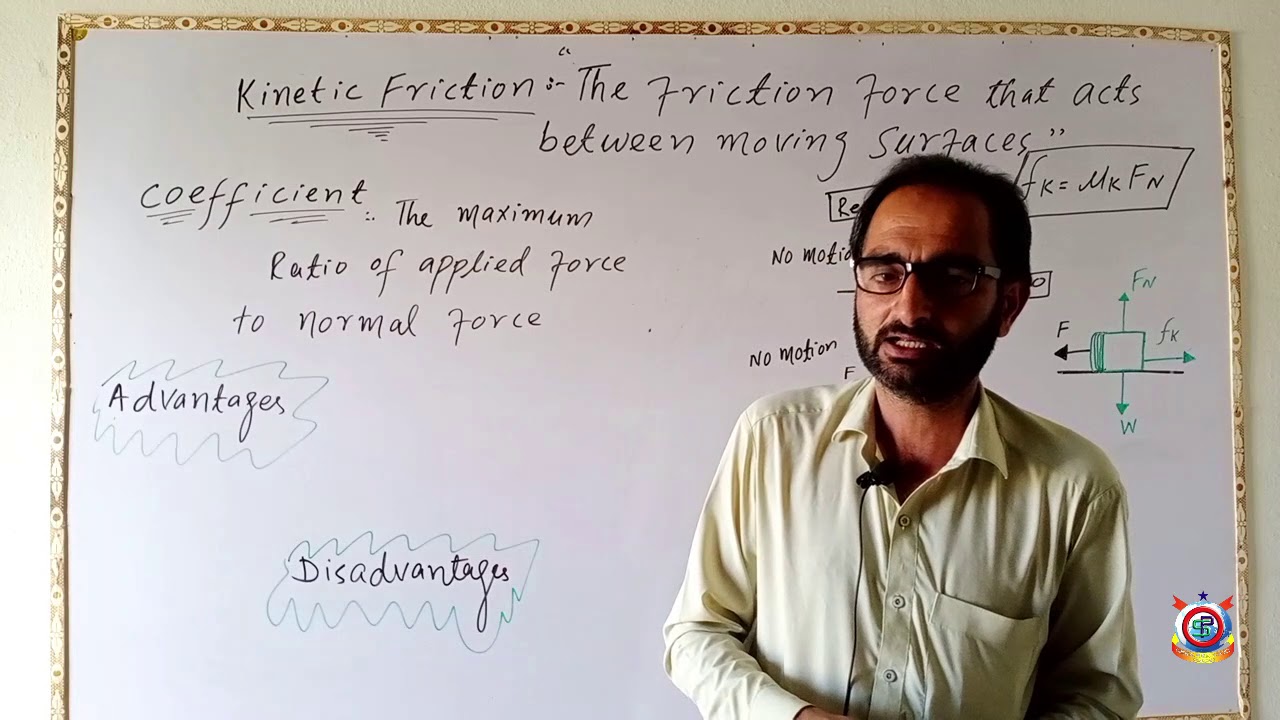 Class 9th Physics Lecture 11 Kinetic Friction - YouTube