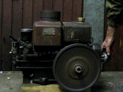 Standmotor Stationärmotor ma 608 Kickstart - YouTube