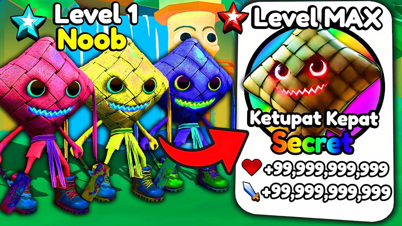 Starting Over as NOOB with Ketupat Kepat in Brainrot Evolution! - YouTube