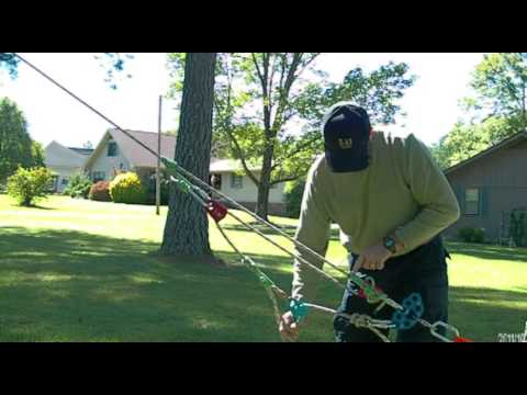 Rope and Pulley Systems: Segment 13- Compound Pulley Systems on Rope ...