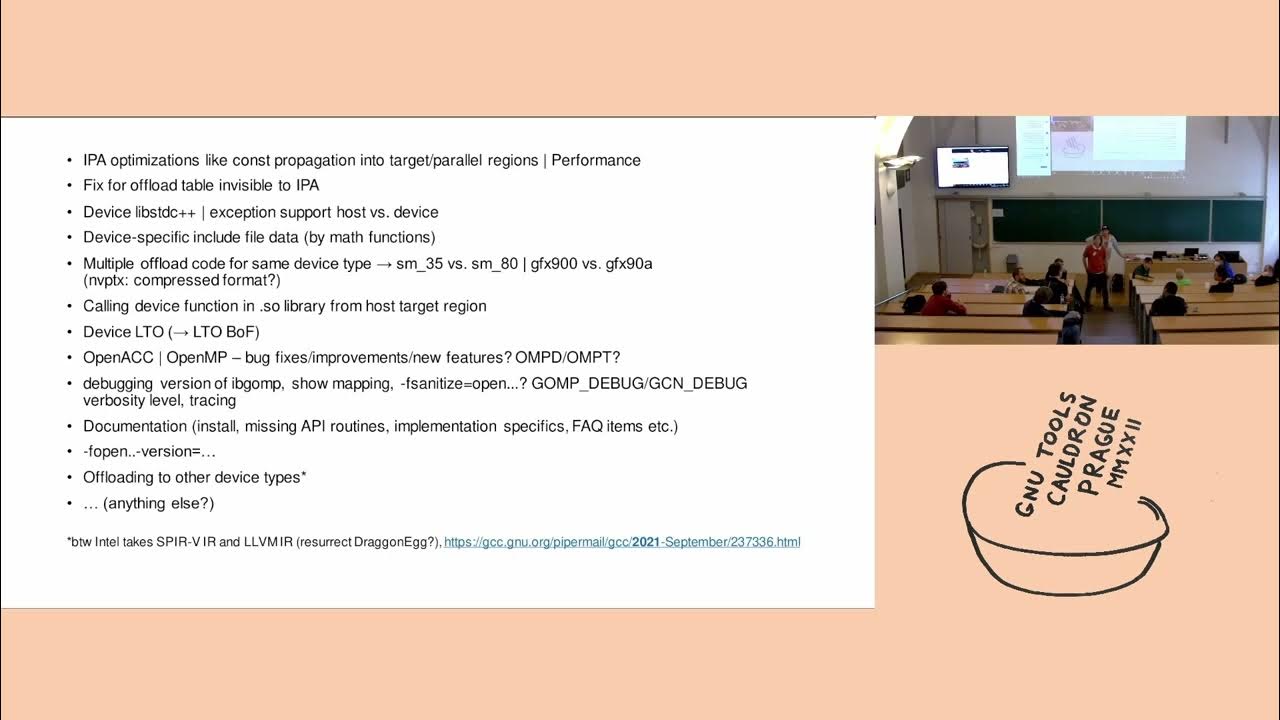 BoF: OpenMP, OpenACC & Offloading - GNU Tools Cauldron 2022 - YouTube