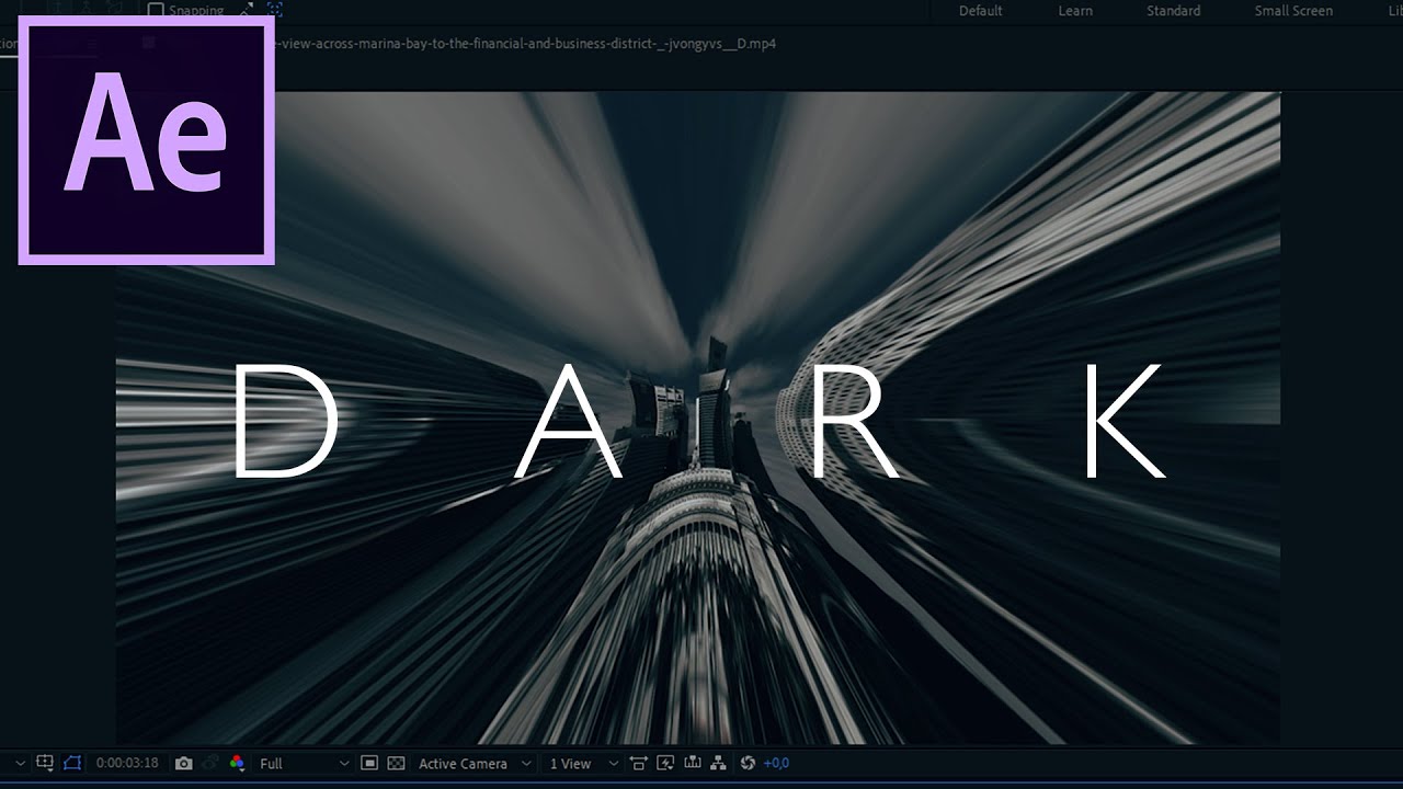 TRANSIÇÃO DA SÉRIE DARK no AFTER EFFECTS em 10 MINUTOS! - YouTube