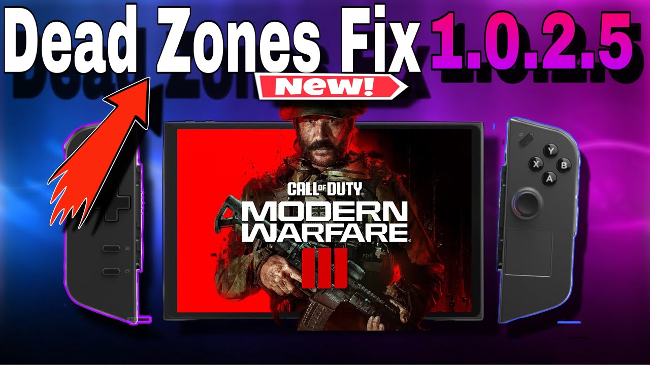 Modern Warfare 3/ Warzone Dead Zone Fix Lenovo Legion Go - YouTube