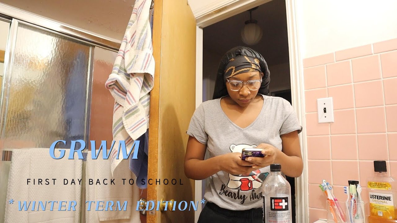 GRWM FOR THE FIRST DAY BACK | * ️ WINTER TERM EDITION ️* | PRINCESS ...