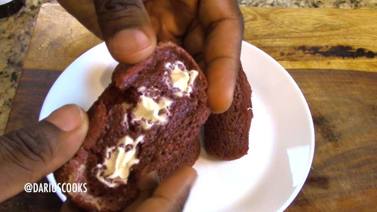How To Make Red Velvet Twinkies - YouTube