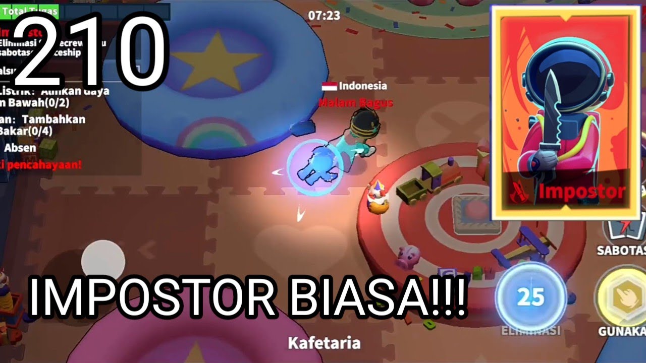 IMPOSTOR BIASA!!! - Super Sus | Role : Impostor (Indonesian gameplay ...