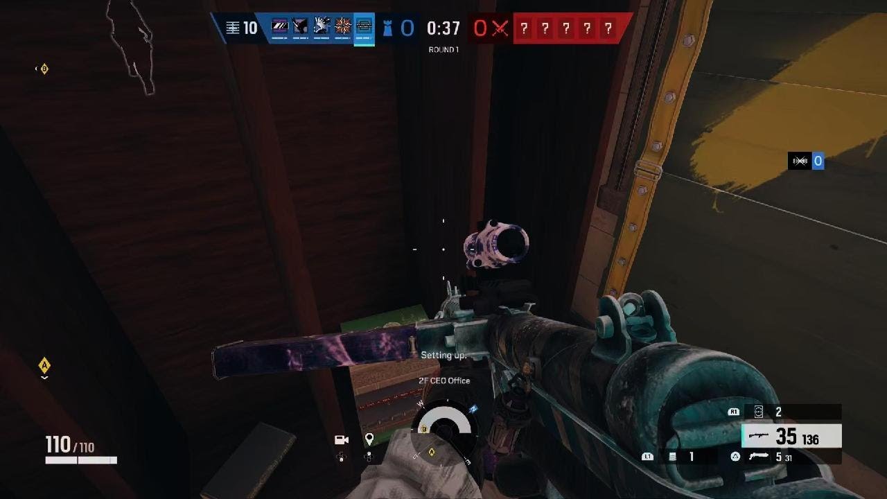 Tom Clancy's Rainbow Six Siege frost defeats enemy - YouTube