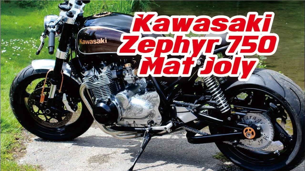 Custom build Kawasaki 750 Zéphyr ' Mat Joly ' Via Ottonero - YouTube