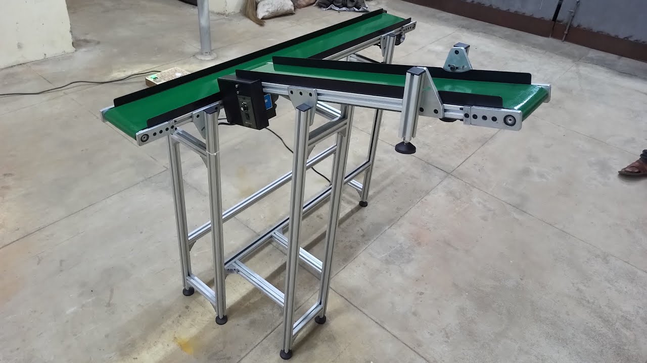 Angle Adjustable Conveyor @orangeconveyorsystems_Chennai - YouTube