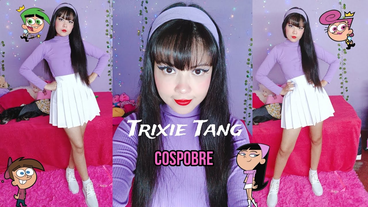 Mini vlog+Cospobre Trixie Tang padrinhos mágicos crush do Timmy Turner (Cosplay de armário ...