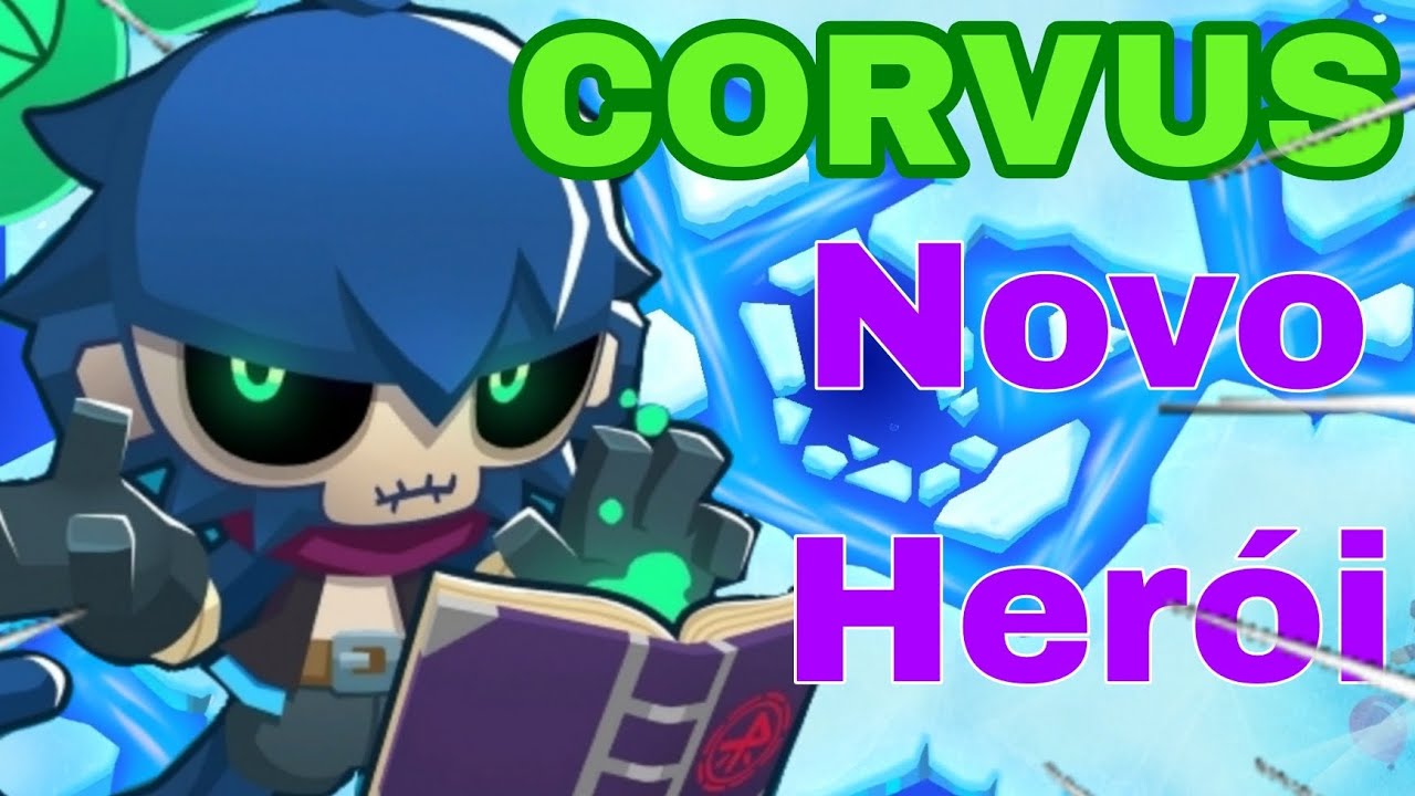 O novo herói do btd6!!!CORVUS!!! - YouTube