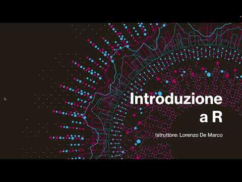 Ripasso di R - Introduzione alla Bioinformatica con R e Bioconductor ...