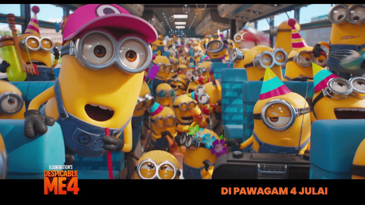 DESPICABLE ME 4 | Party Bus - YouTube